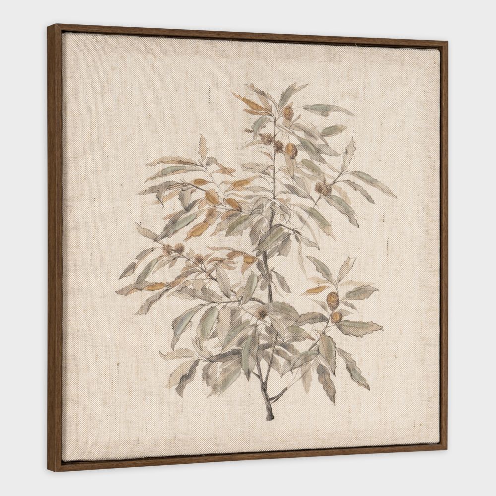 Quiet Botanica II Framed Floral Wall Art